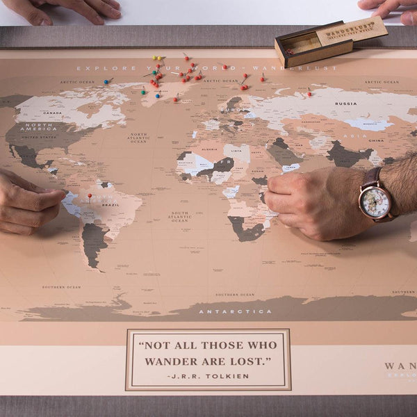 MundoPersonalizado – Wanderlust Maps