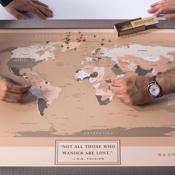 Mapas Personalizados – Wanderlust Maps